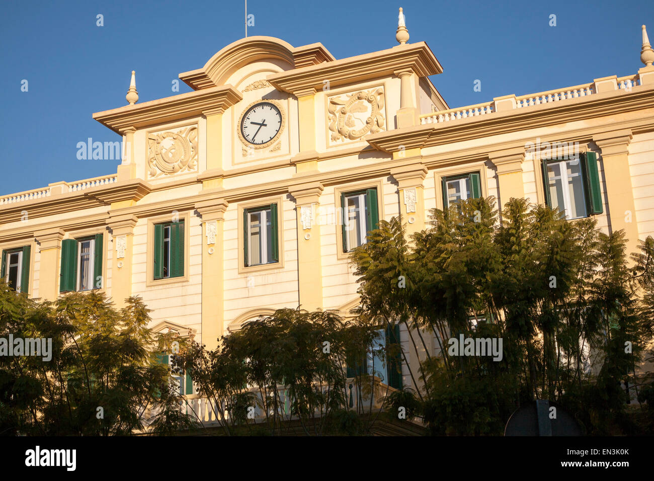 Historic port authority office building Malaga, Spain eclectic ...