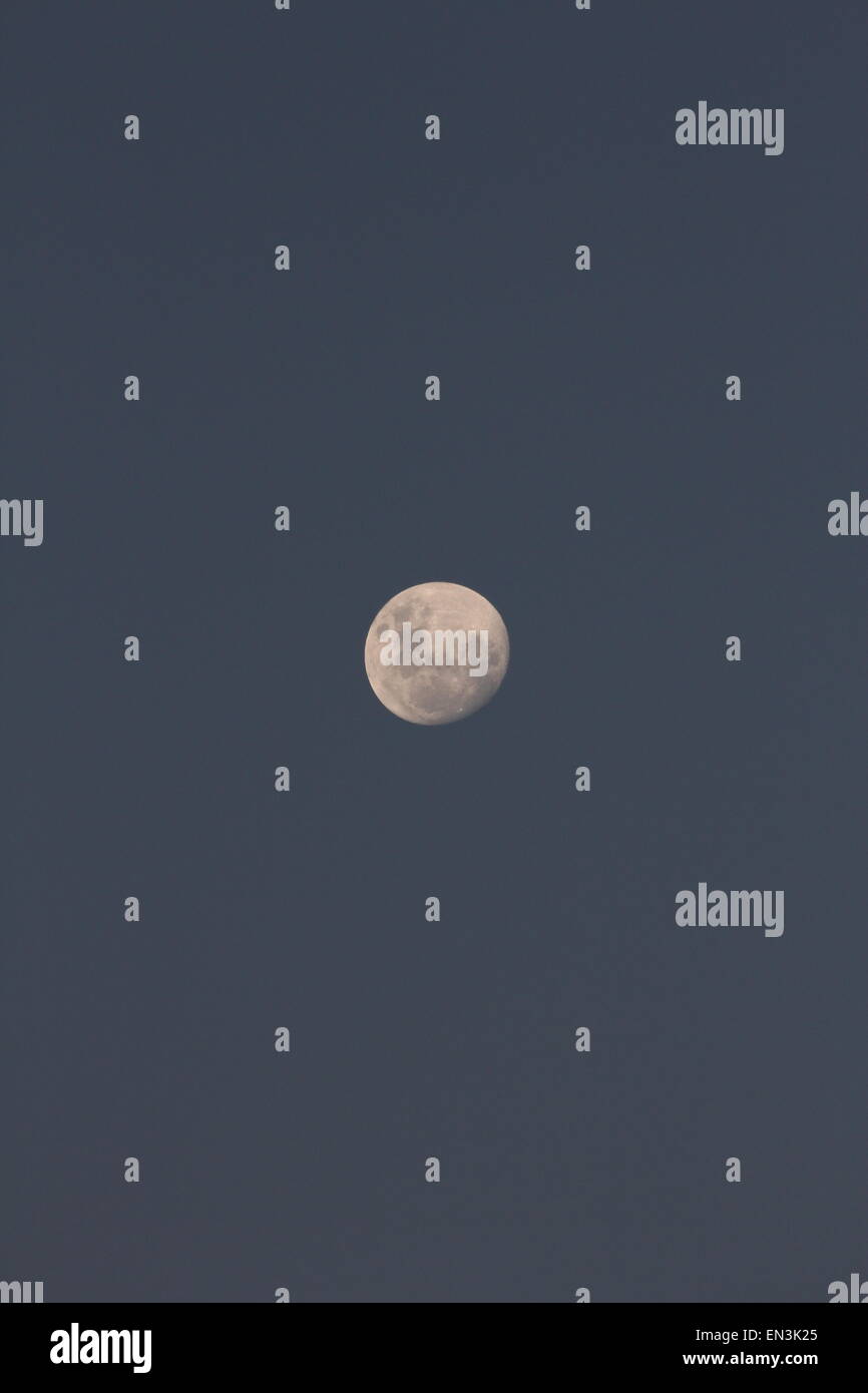 Moon in sky Stock Photo - Alamy