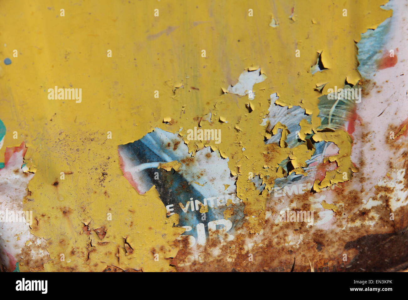 Rusted old sign Stock Photo - Alamy