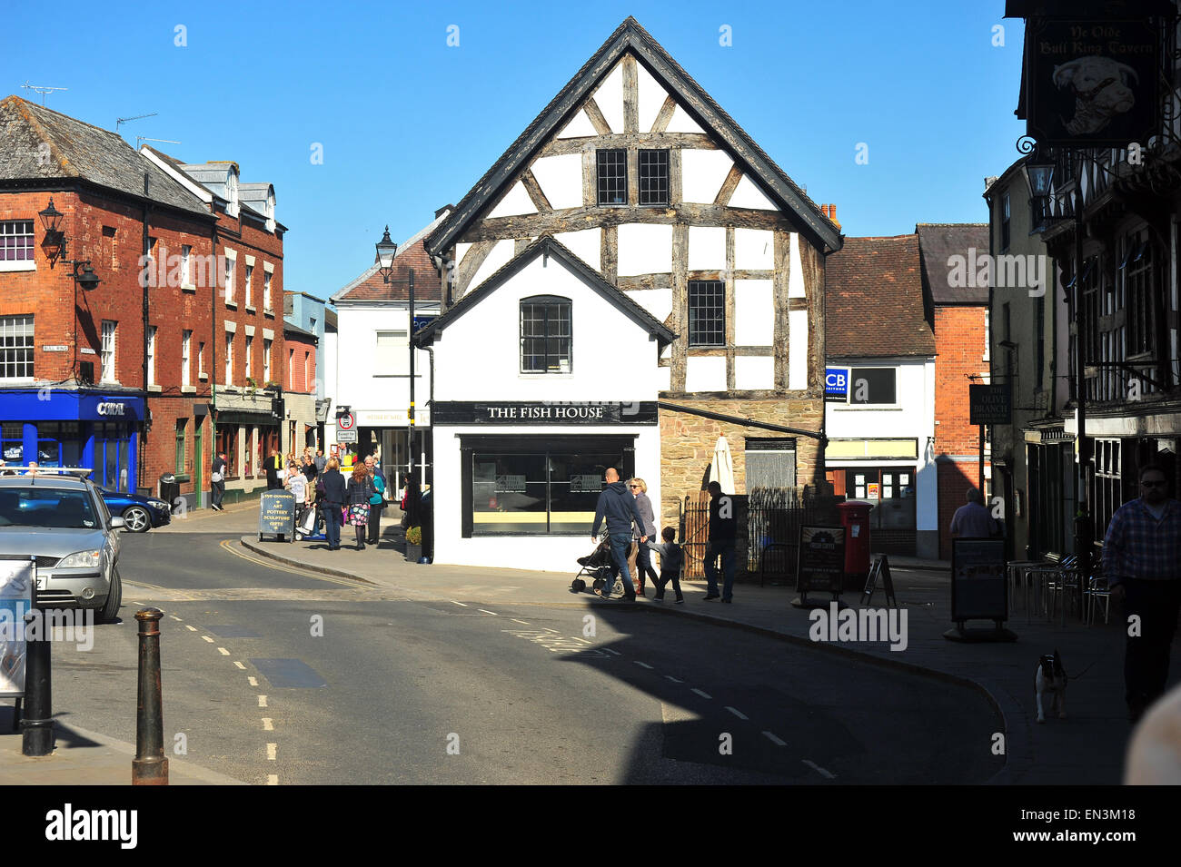 Historic building in ludlow hi-res stock photography and images - Alamy