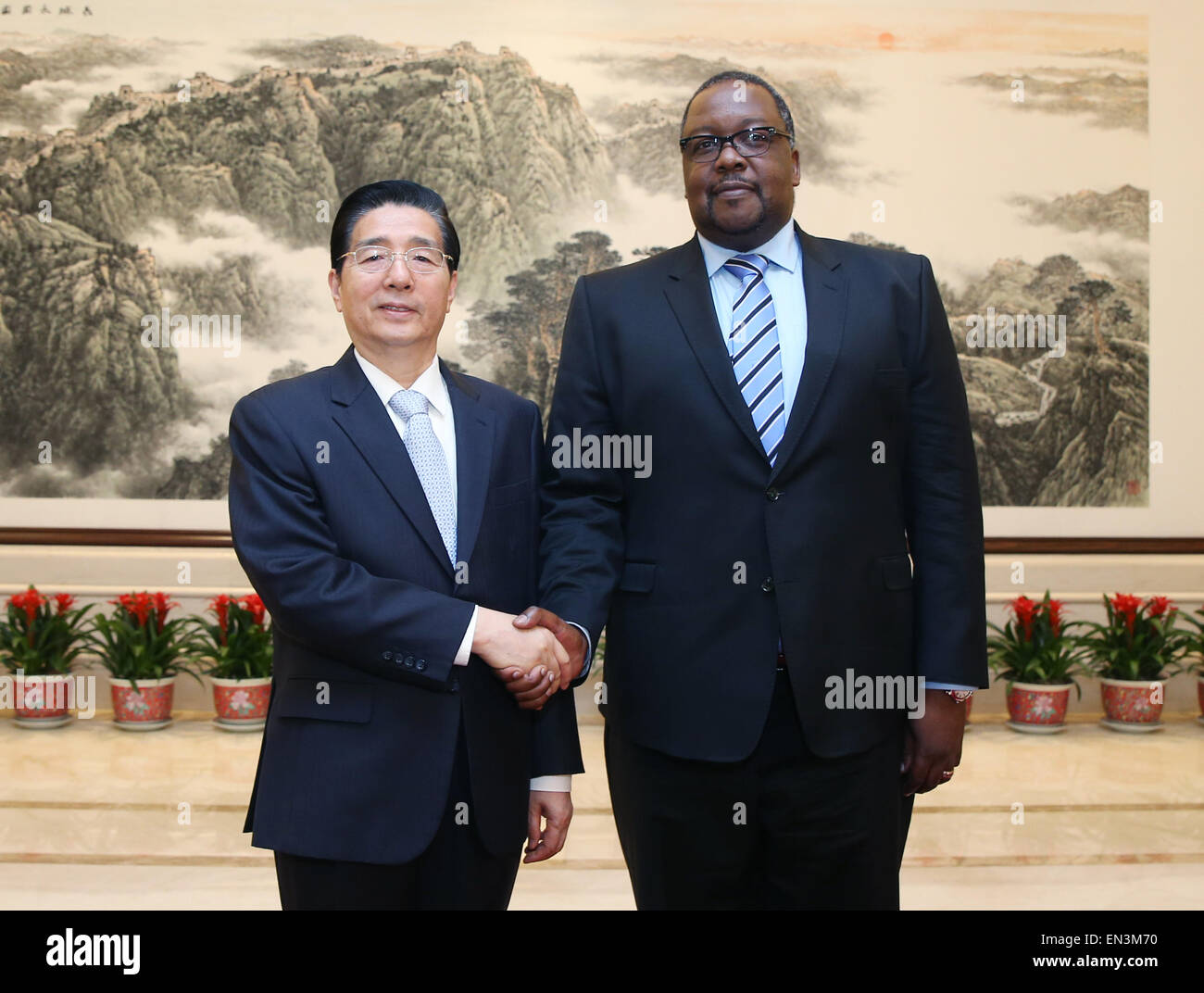 Beijing, China. 27th Apr, 2015. Chinese State Councilor and Minister of ...