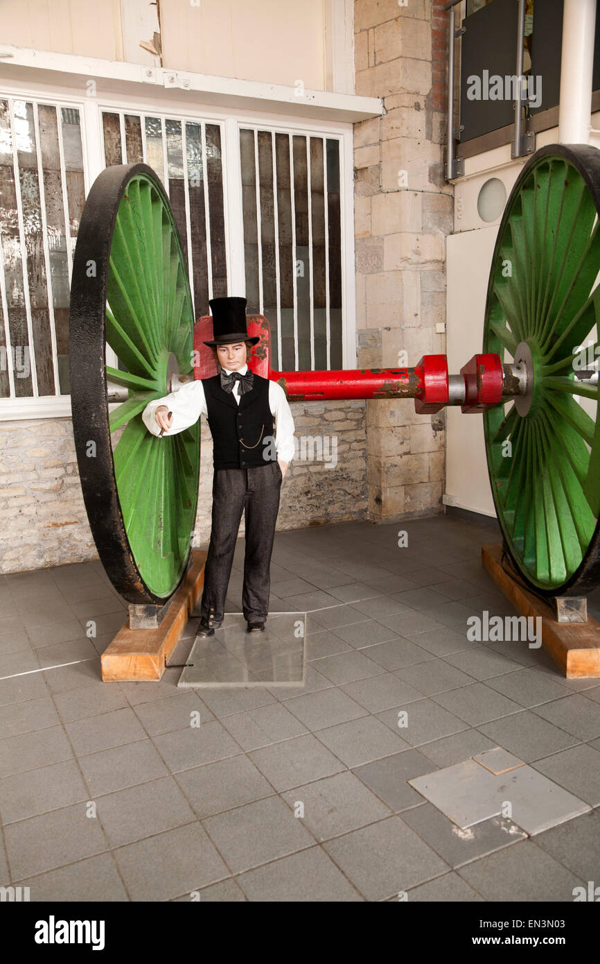 Mannequin of Isambard Kingdom Brunel, GWR Steam Museum, Swindon ...