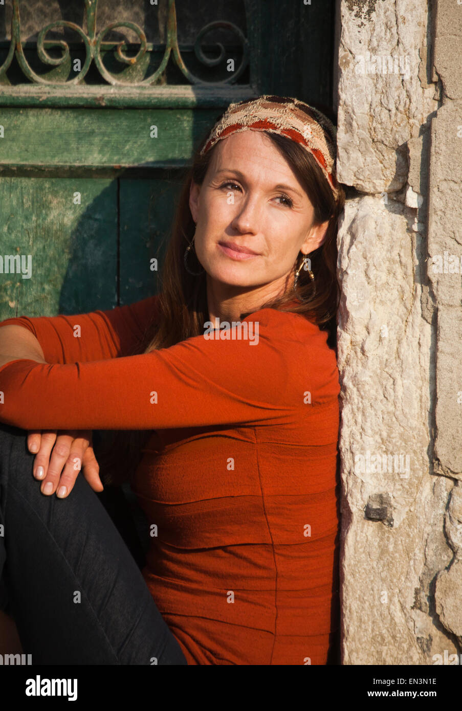 Old people in italy sitting hi-res stock photography and images - Alamy