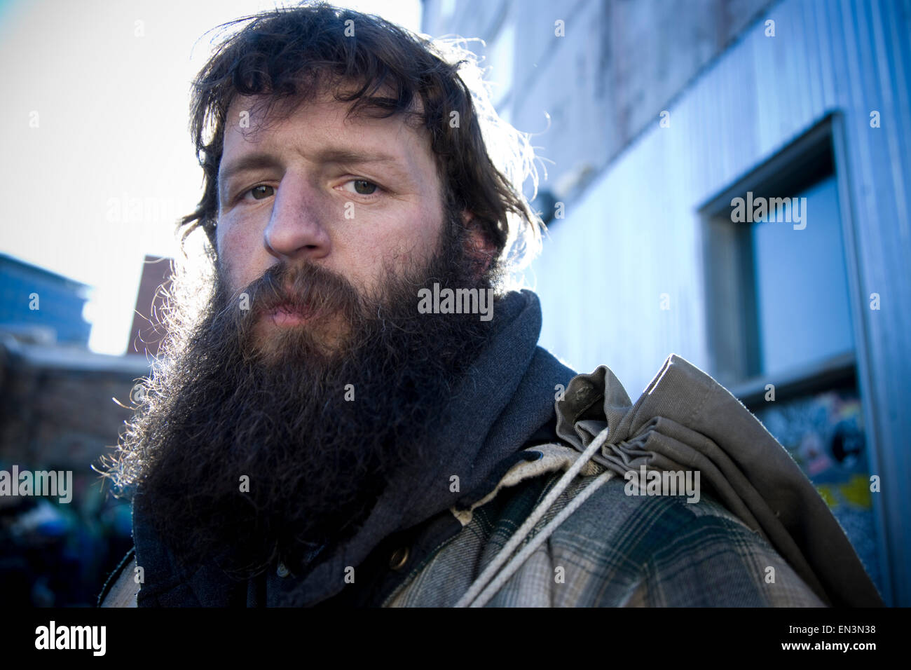 Homeless man hi-res stock photography and images - Alamy