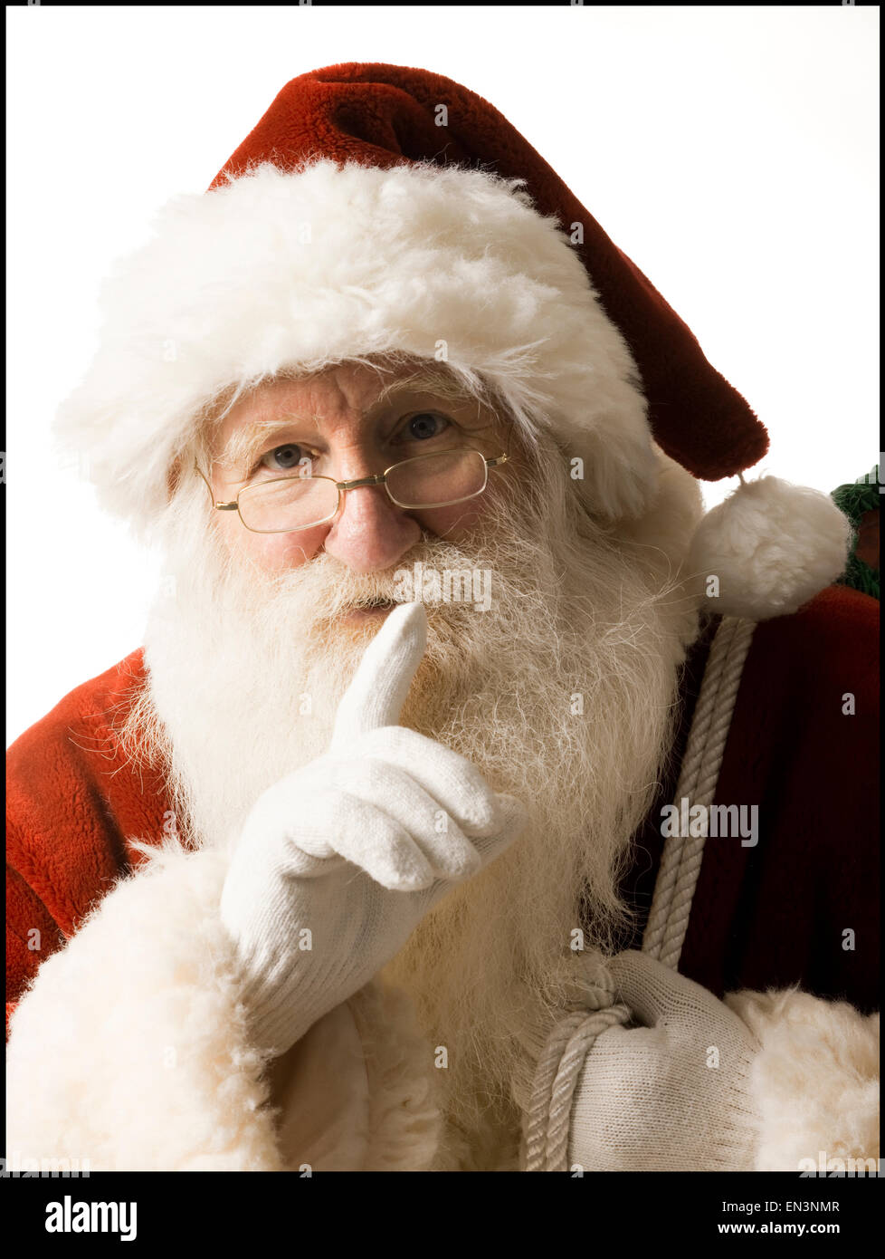 Santa shush hi-res stock photography and images - Alamy