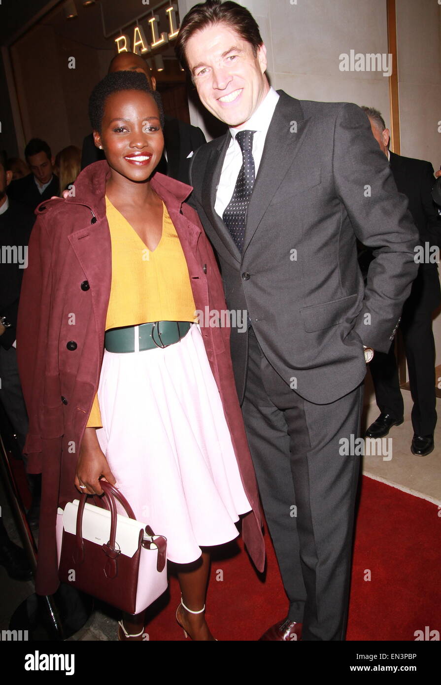 Celebrities attend the launch for the new Bally store in New Bond ...