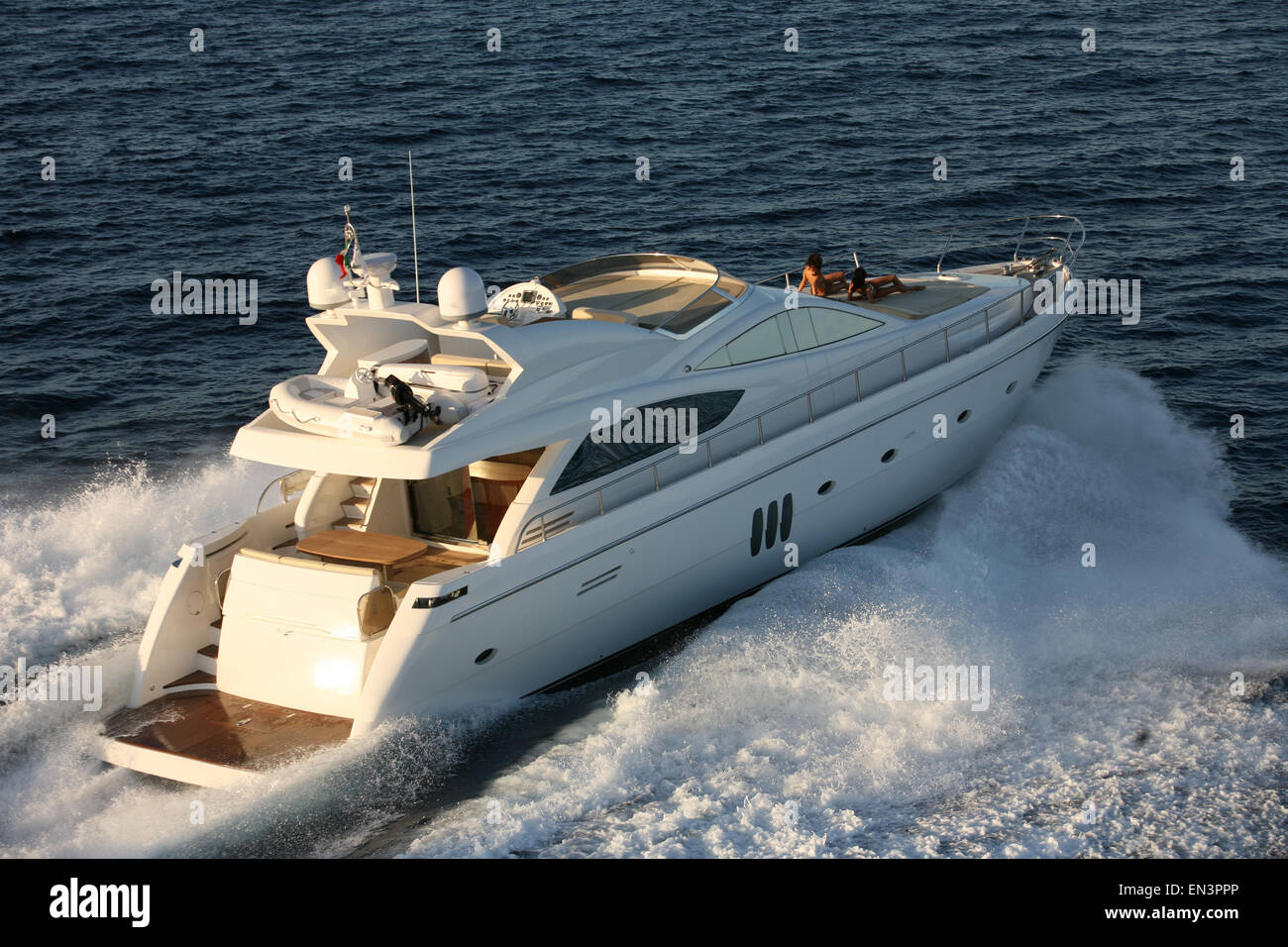 luxury motor yacht Stock Photo - Alamy