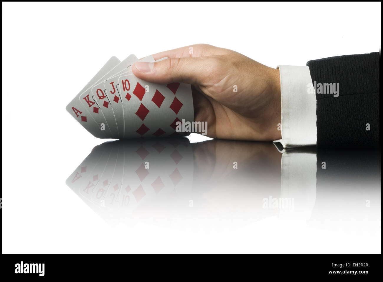 Hand cards hi-res stock photography and images - Alamy