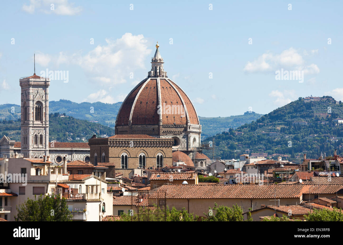 Italy, Florence, Cityscape with Duomo Stock Photo - Alamy