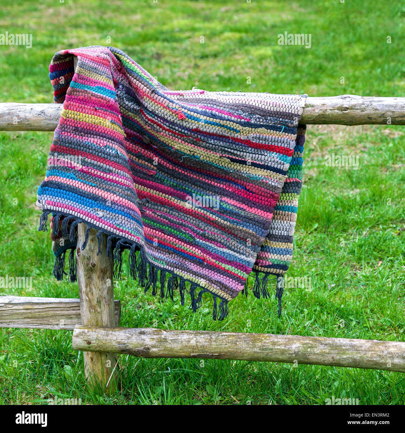 Hanged on fence hi-res stock photography and images - Alamy