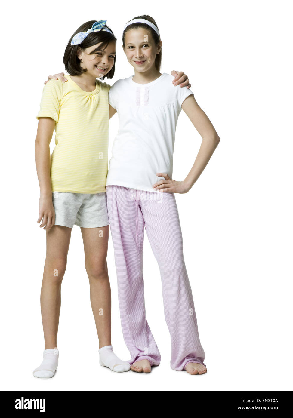 Two girls only Cut Out Stock Images & Pictures - Alamy