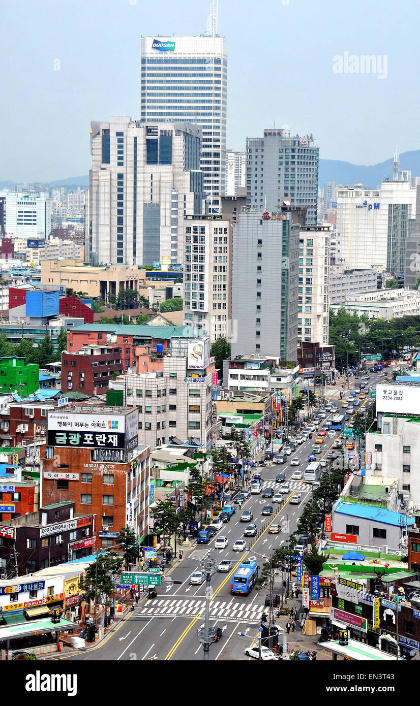 street scene Euljiro 4 Seoul South Korea Stock Photo - Alamy