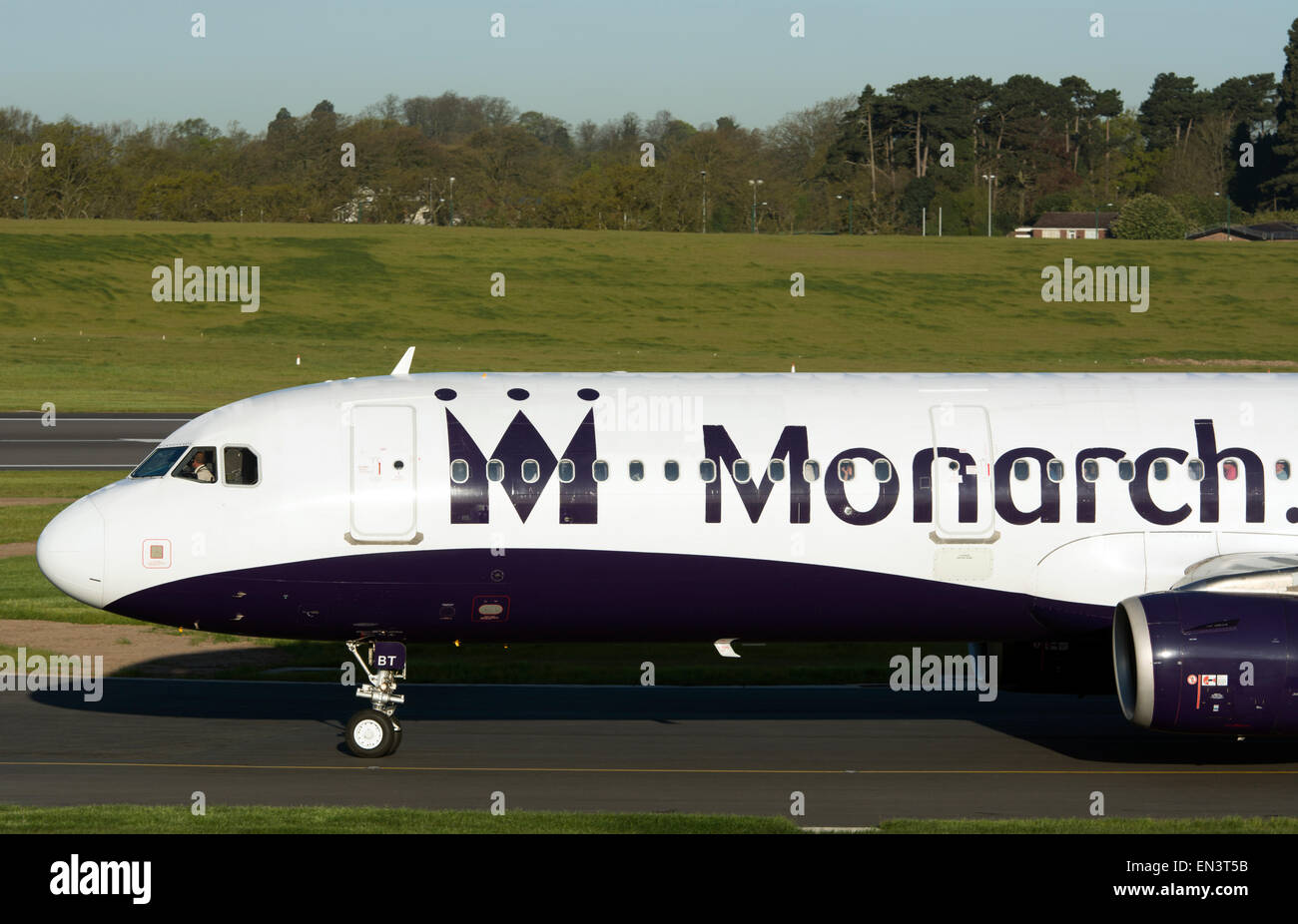 Monarch a321 jet airliner hi-res stock photography and images - Alamy