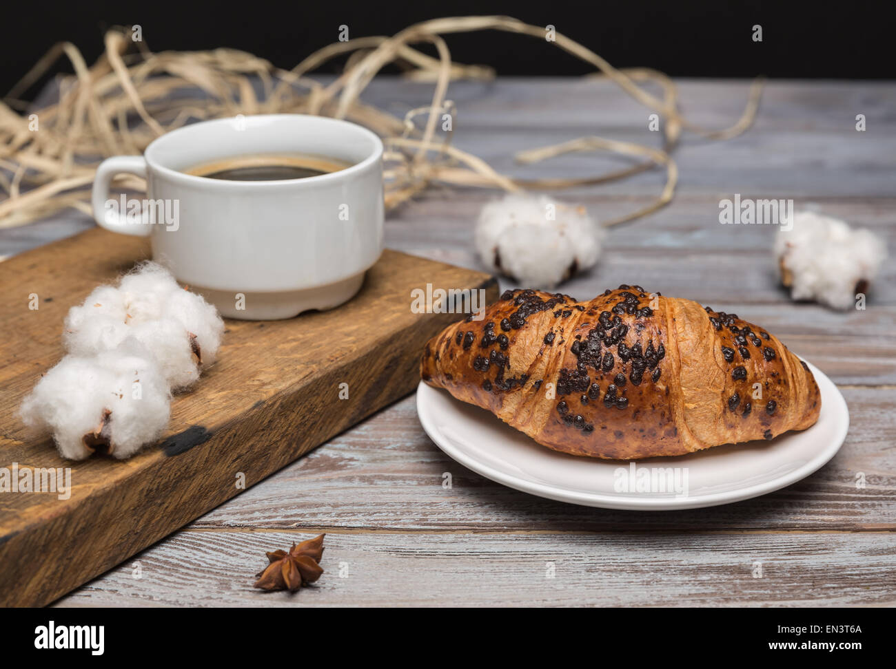 breakfast of coffee Stock Photo - Alamy