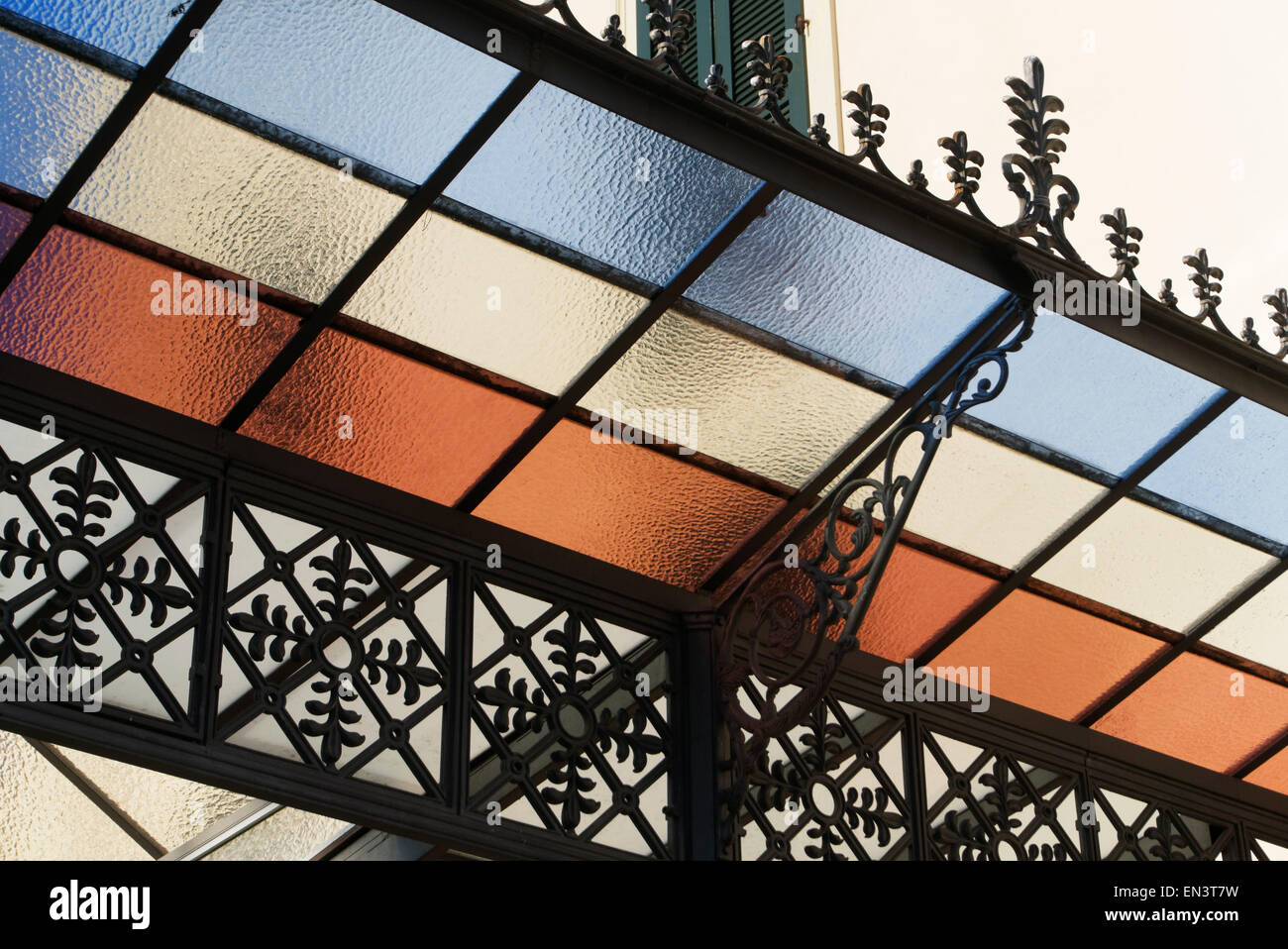 Coloured Glass Roof High Resolution Stock Photography and Images - Alamy