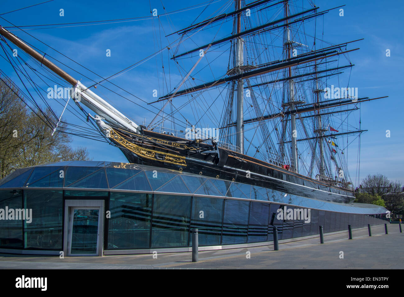 Greenwich cutty sark museum hi-res stock photography and images - Alamy