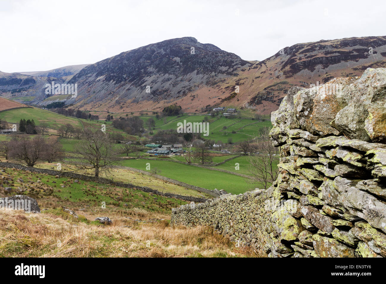Sheffield Pike and Greenside Mine Glenridding Lake District Cumbria UK ...