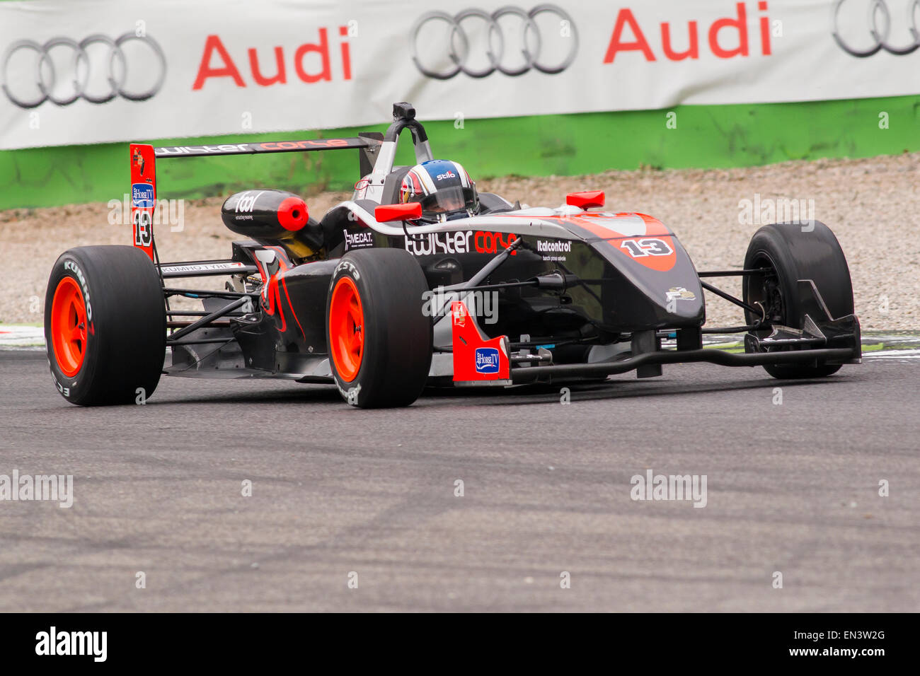 Monza, Italy - October 25,F3 DALLARA 308 of TWISTER ITALIA driven by ...