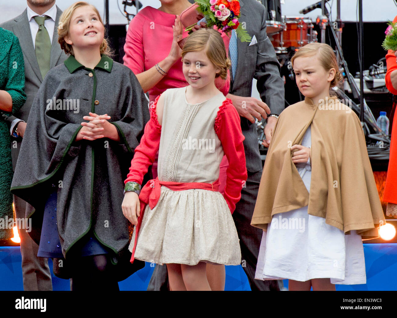 Dordrecht, The Netherlands. 27th Apr, 2015. Princess Amalia, Princess ...