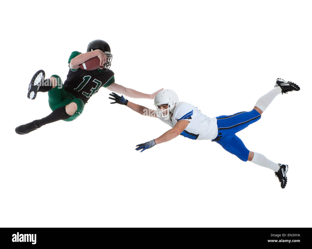 Two football players face to face hi-res stock photography and images ...