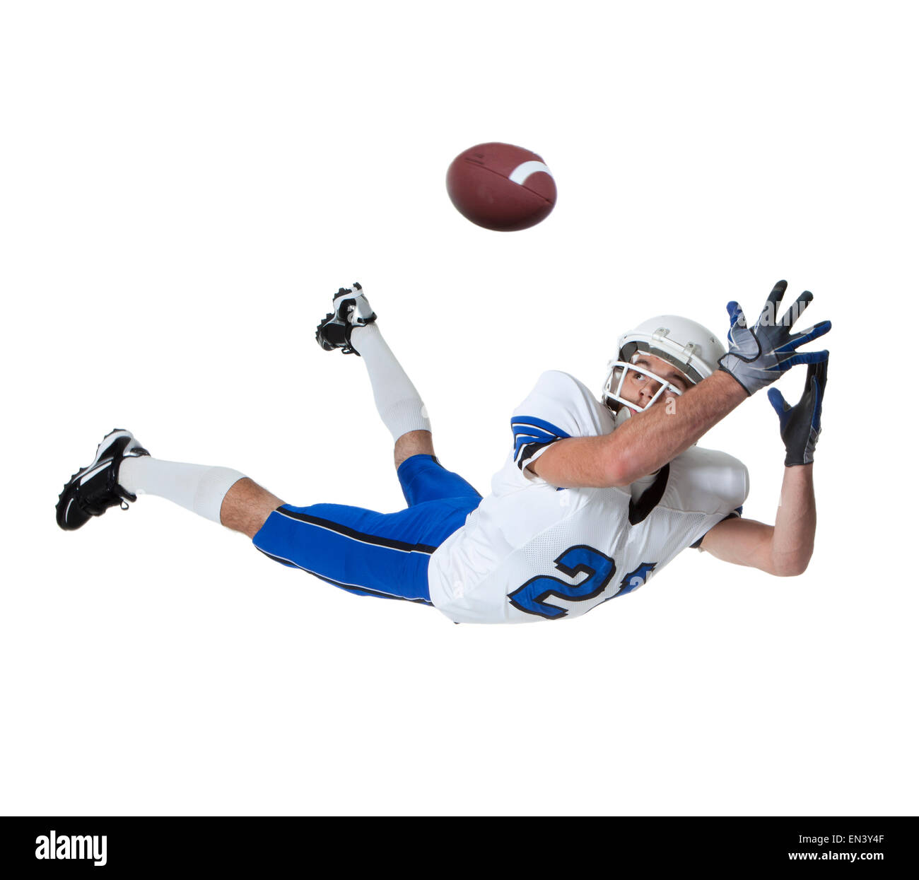 Bent football Cut Out Stock Images & Pictures - Alamy
