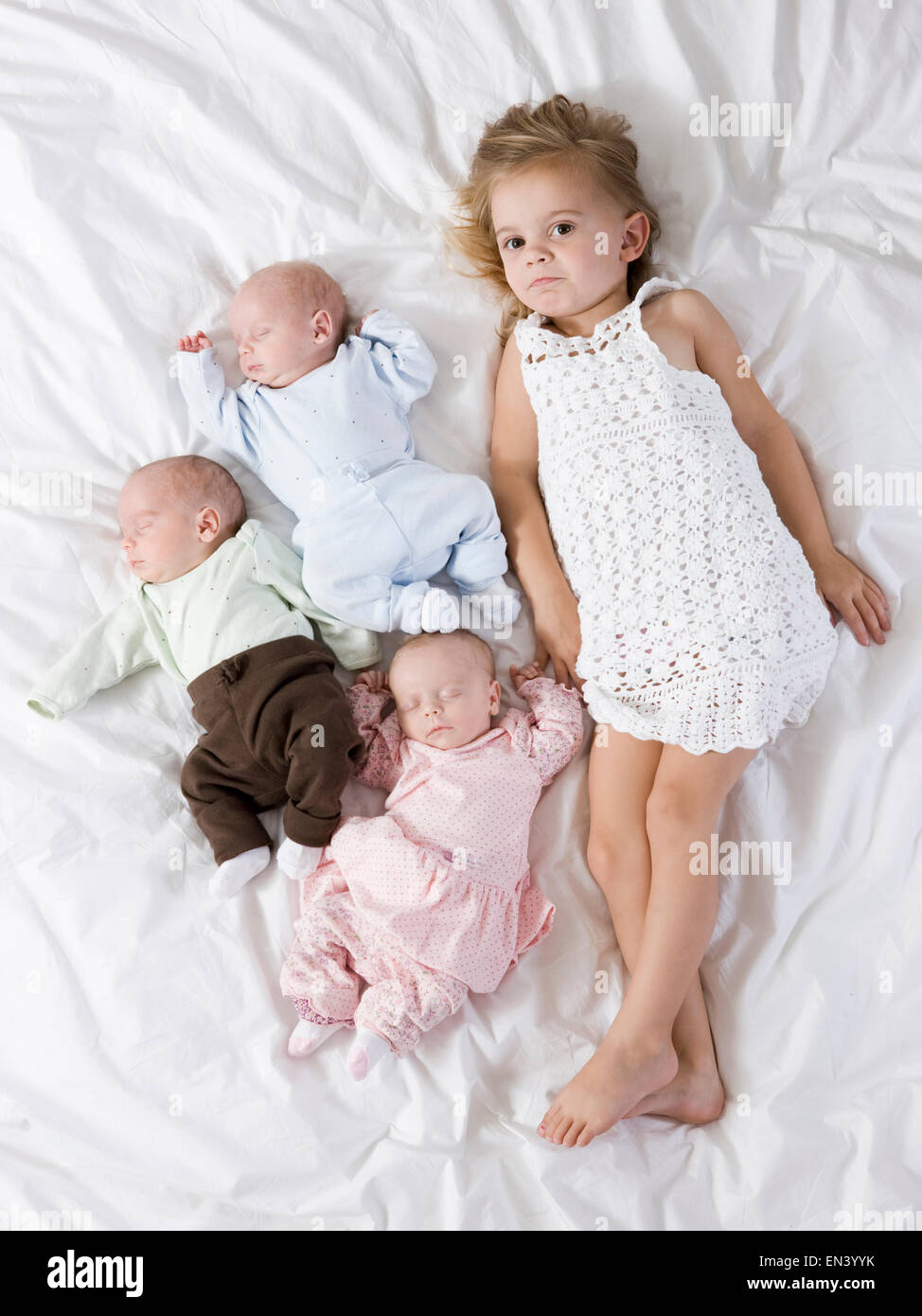 Triplets boys hi-res stock photography and images - Alamy