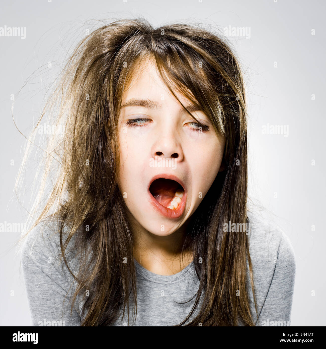 girl waking up in the morning Stock Photo - Alamy
