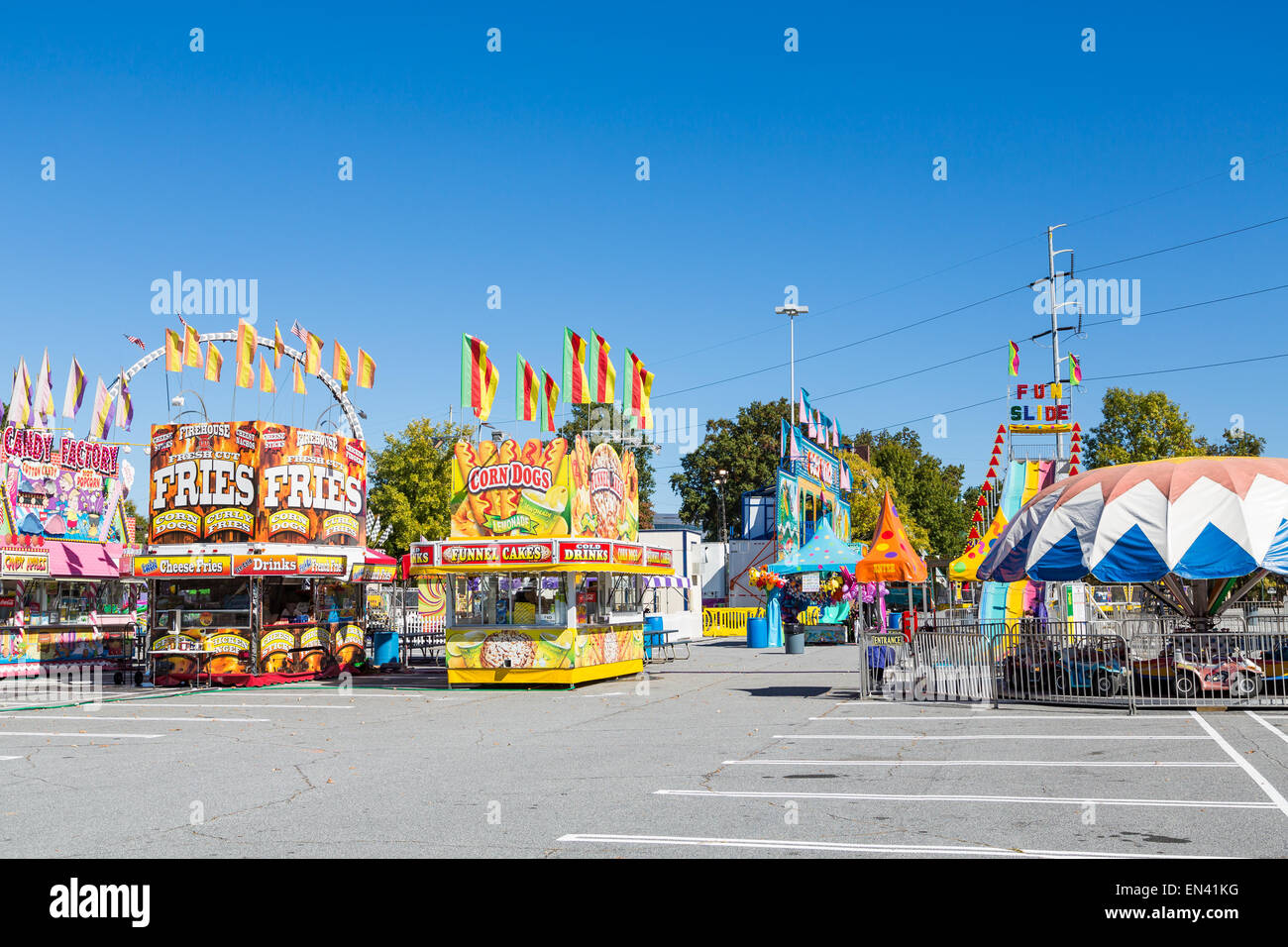 Empty Carnival High Resolution Stock Photography and Images - Alamy