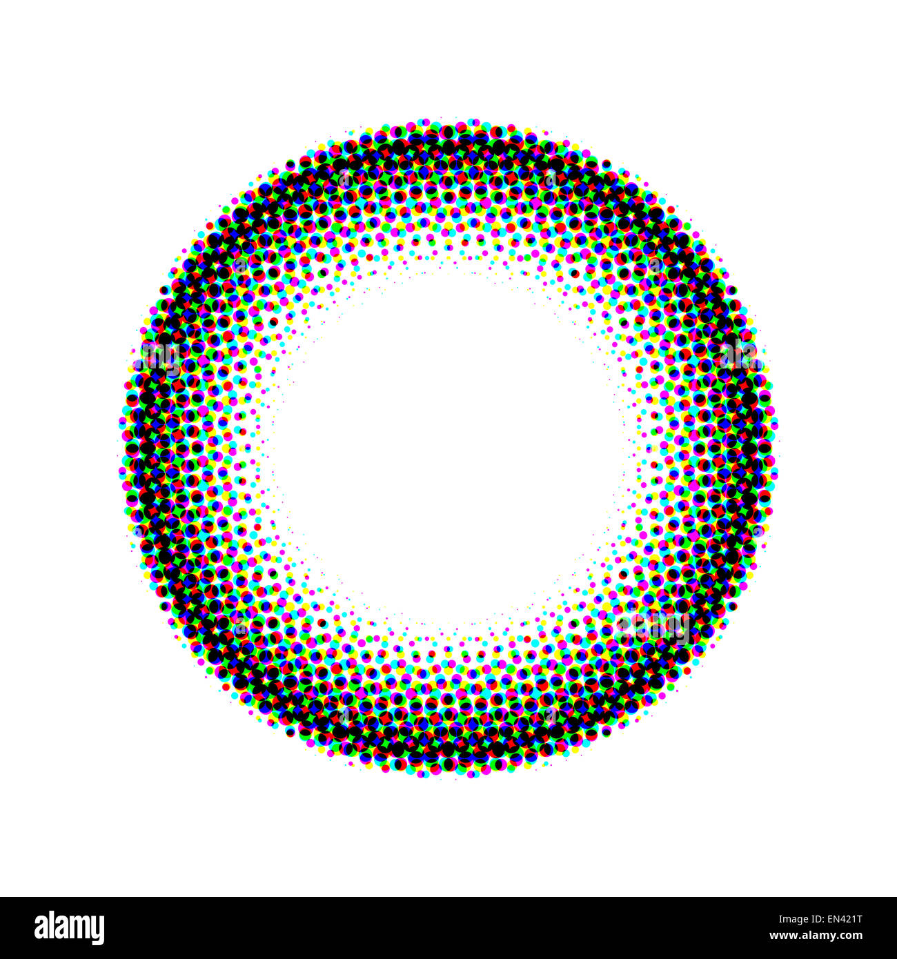 Dotted lines circle Cut Out Stock Images & Pictures - Alamy