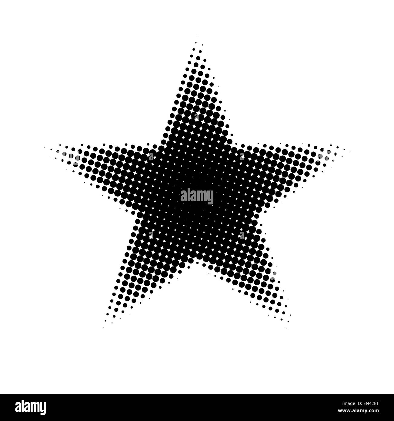 Halftone star hi-res stock photography and images - Alamy