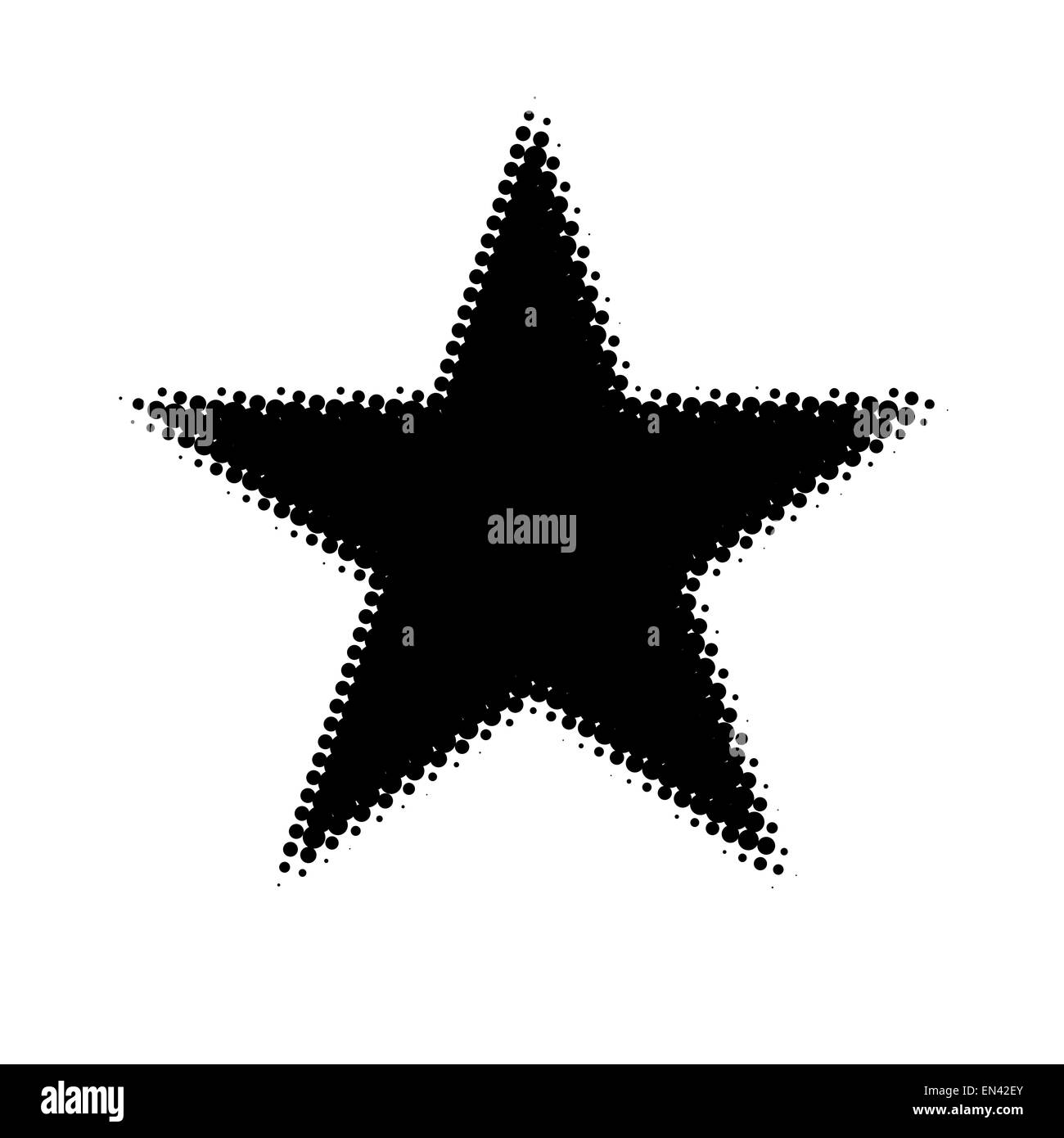 Halftone star hi-res stock photography and images - Alamy