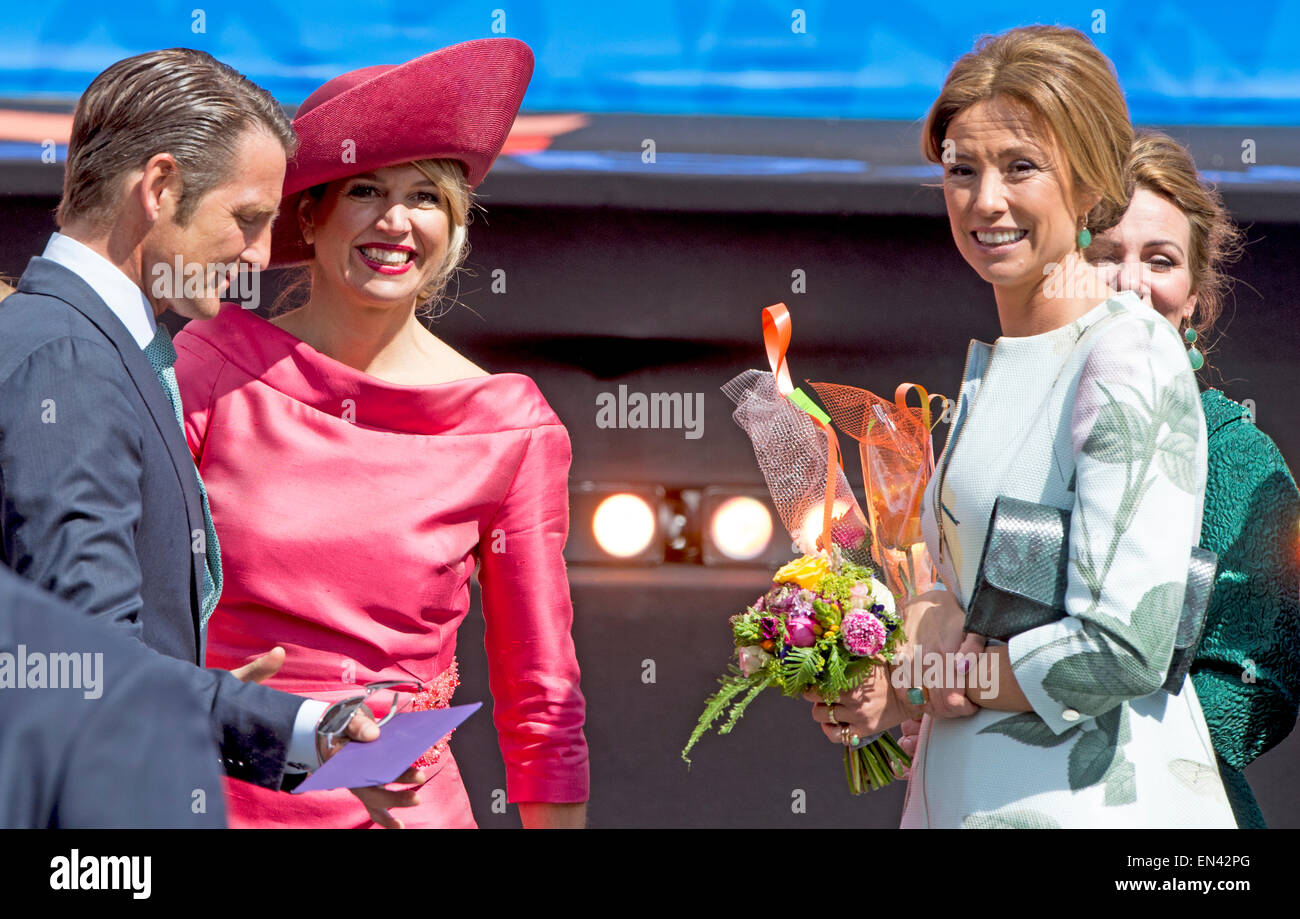 Dordrecht, The Netherlands. 27th Apr, 2015. Prince Maurits, Queen ...