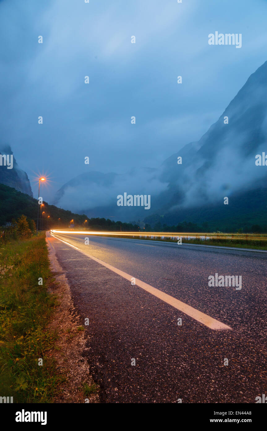 Long exposure car hi-res stock photography and images - Alamy