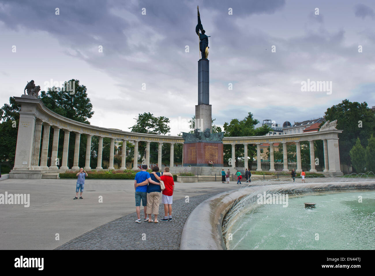 Liberation Monument Vienna High Resolution Stock Photography and Images ...