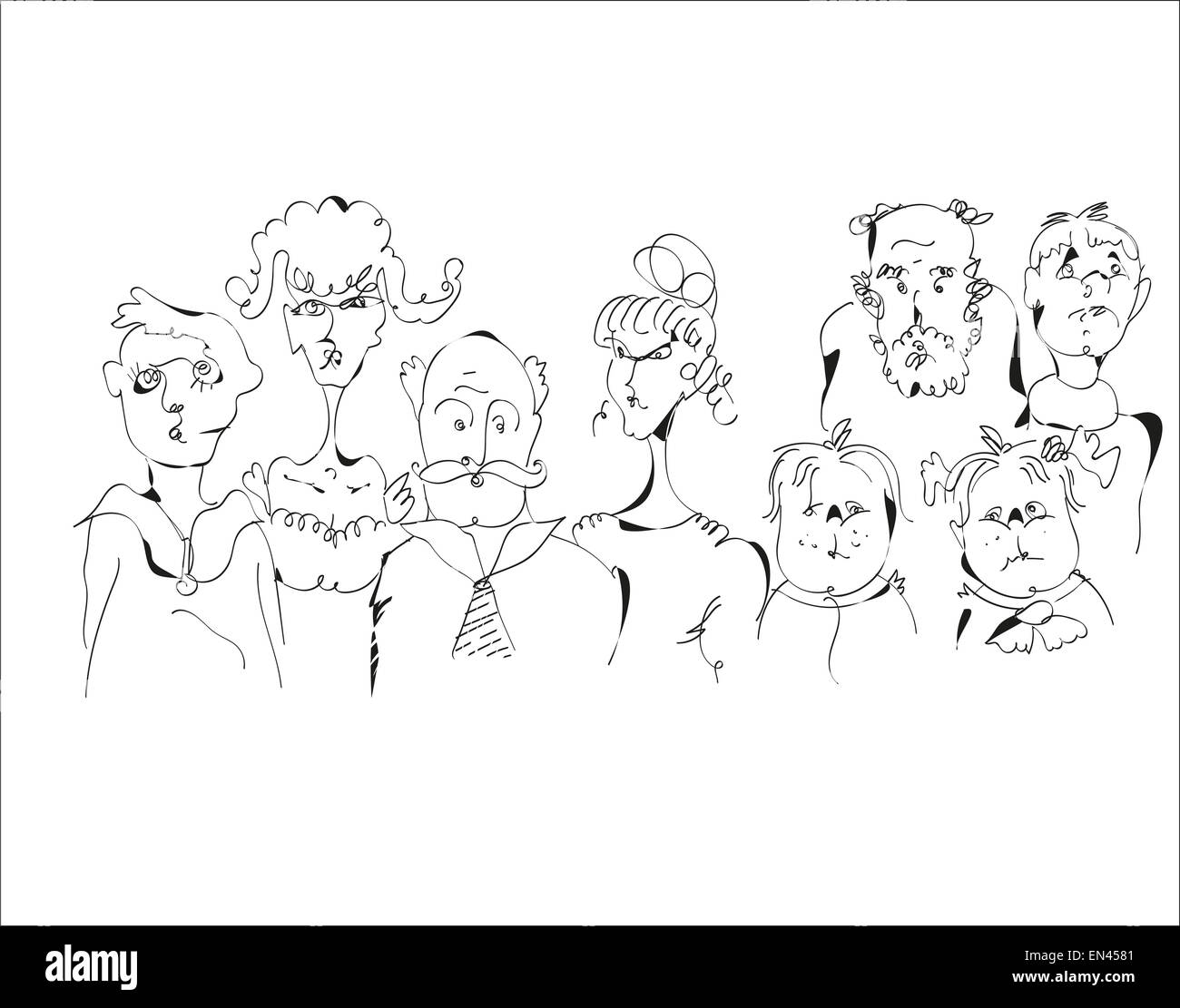 Men generation family generation Black and White Stock Photos & Images ...