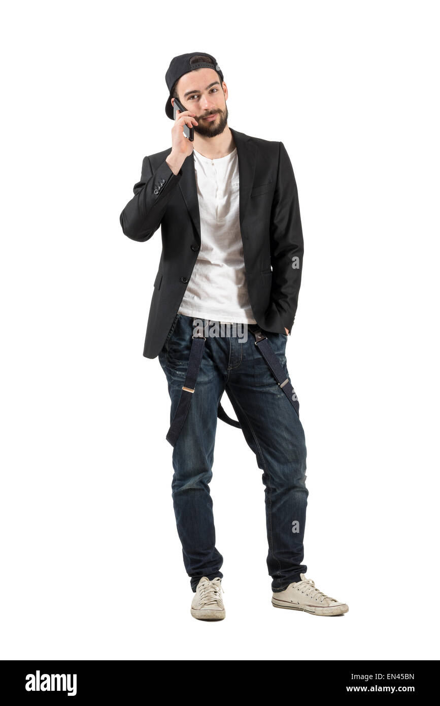 Backward baseball cap hi-res stock photography and images - Alamy