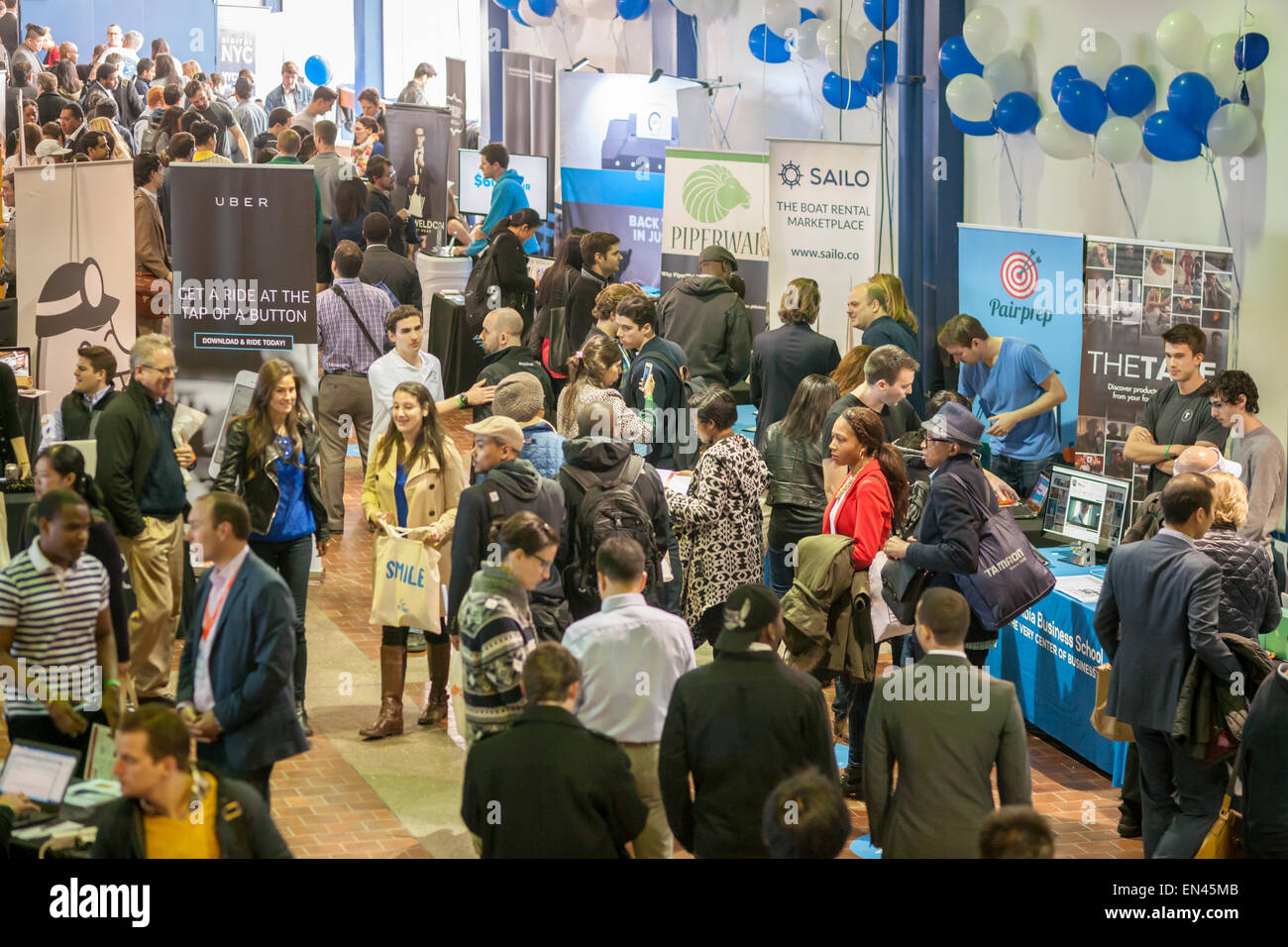 Job Fair Queue High Resolution Stock Photography and Images - Alamy
