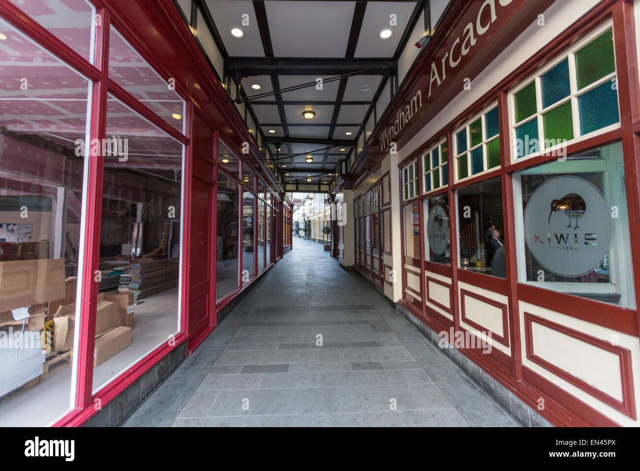 Wyndham Arcade Cardiff Stock Photo - Alamy