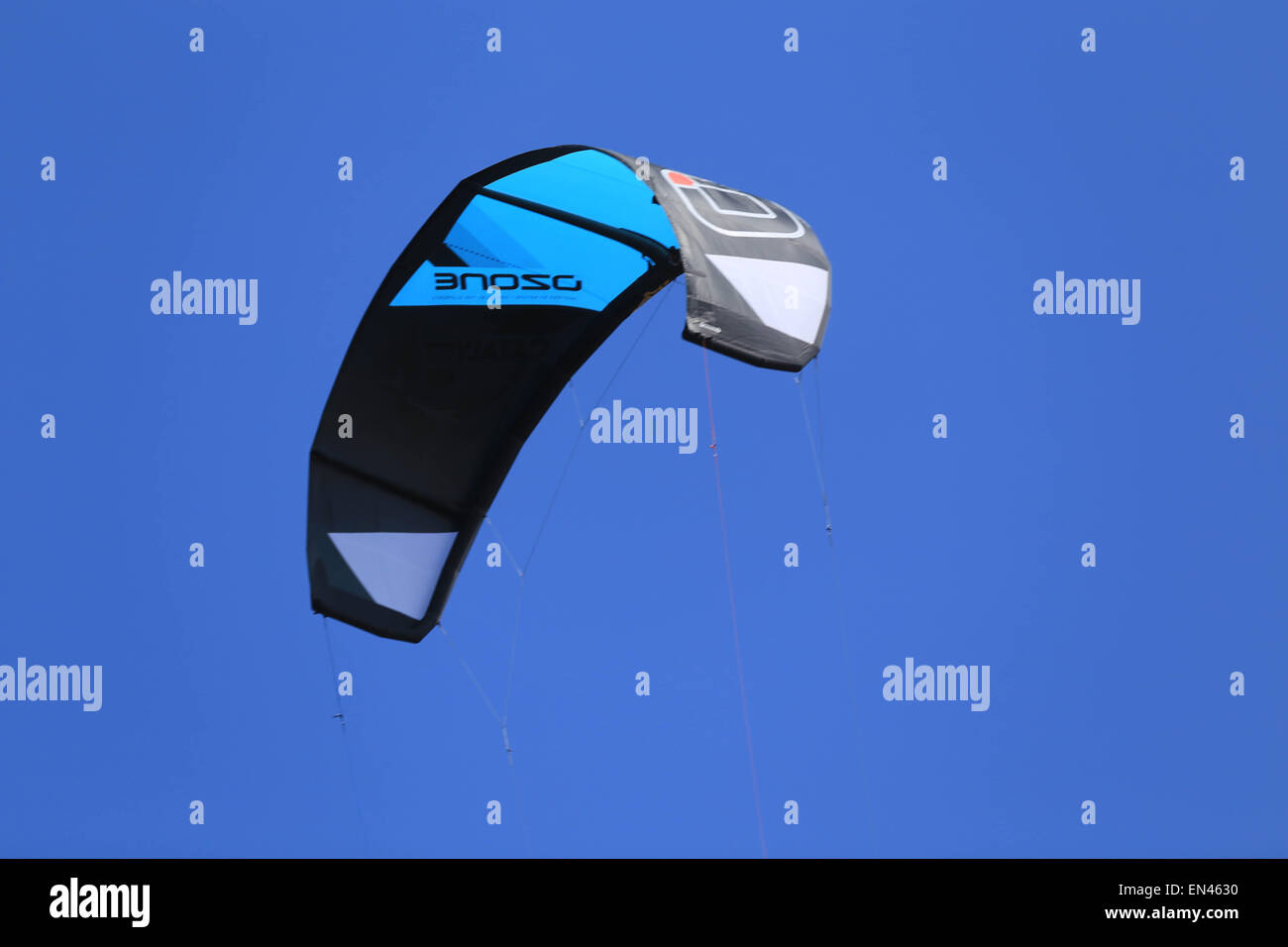 kite surf sail against a blue sky Stock Photo - Alamy