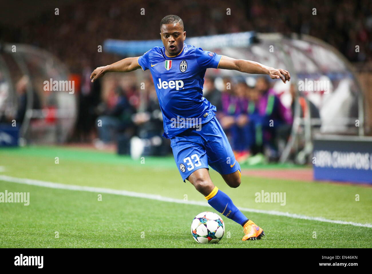 Patrice EVRA - 22.04.2015 - Monaco/Juventus Turin - 1/4Finale retour ...