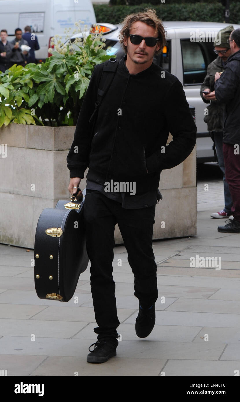 Ben Howard outside BBC studios in London Featuring: Ben Howard Where ...