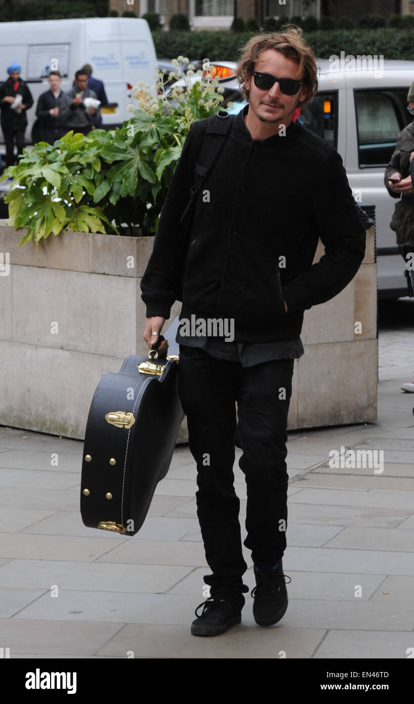 Ben Howard outside BBC studios in London Featuring: Ben Howard Where ...