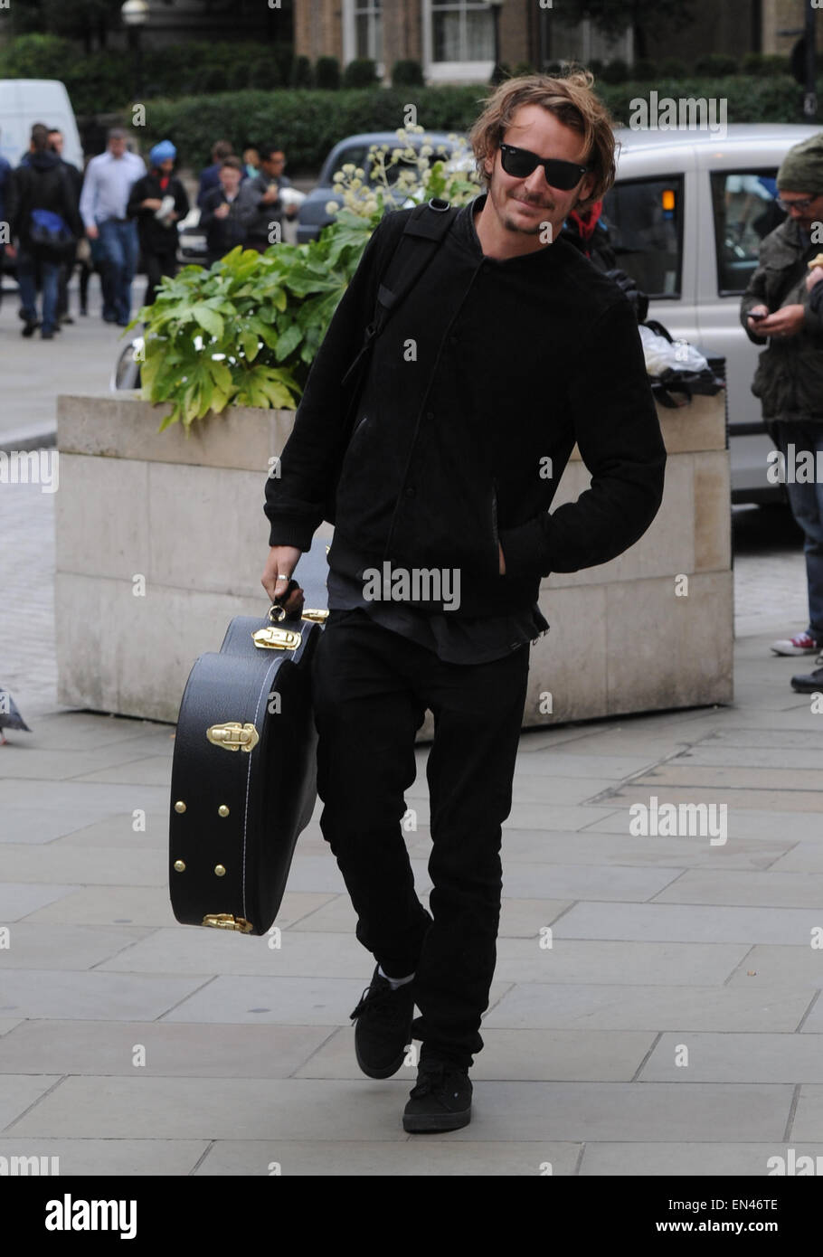 Ben Howard outside BBC studios in London Featuring: Ben Howard Where ...