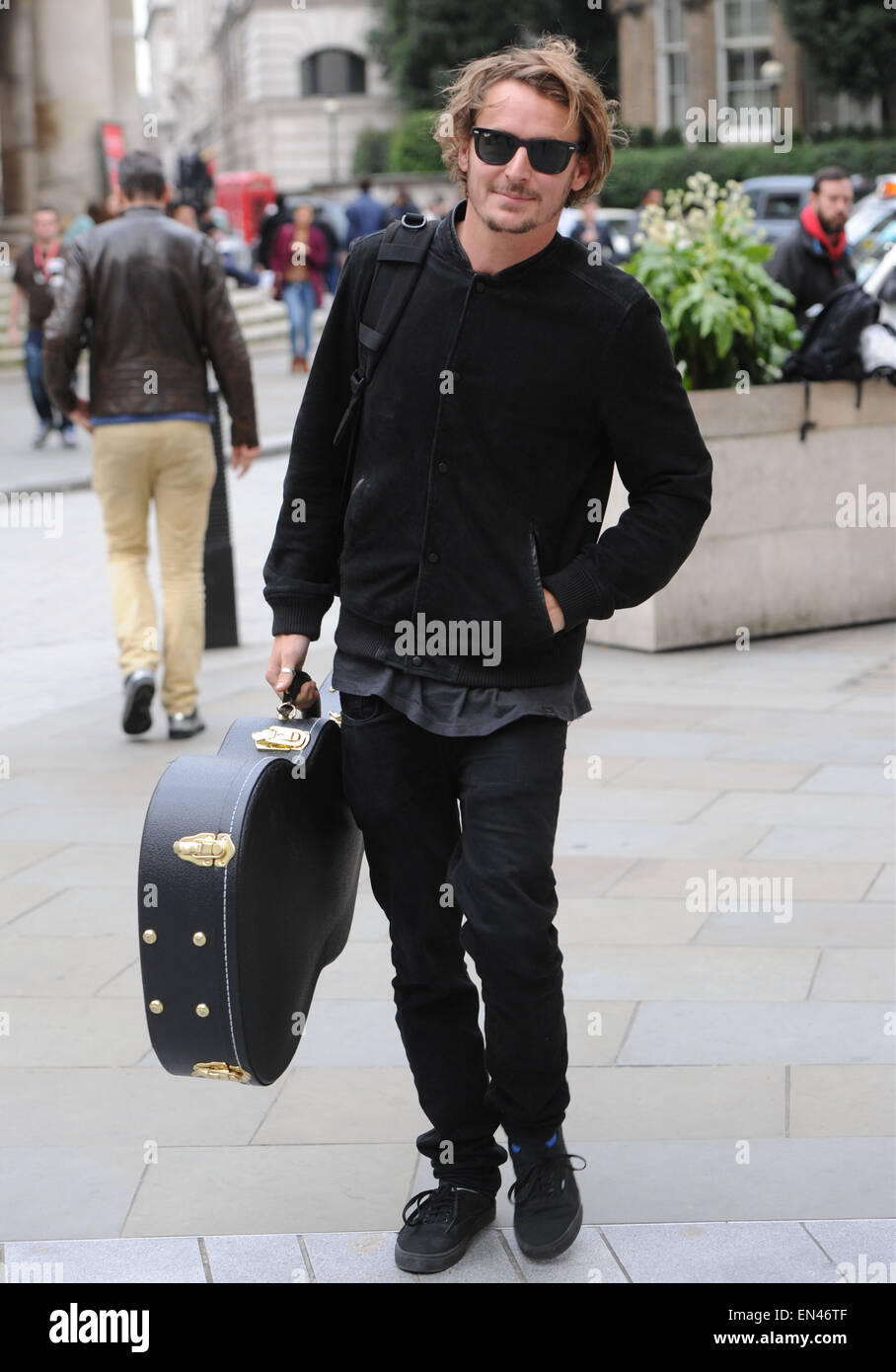 Ben Howard outside BBC studios in London Featuring: Ben Howard Where ...