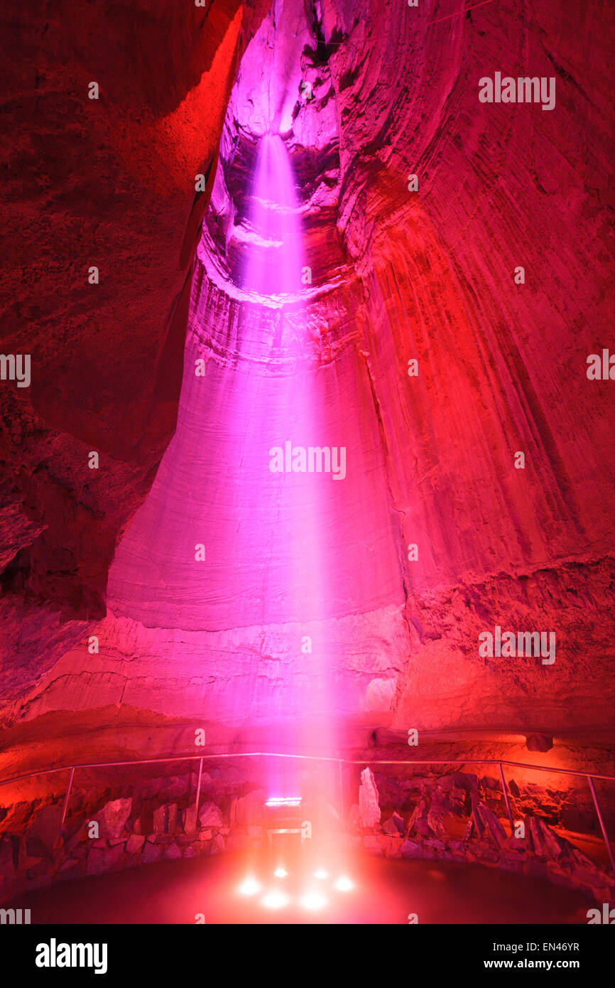 Ruby Falls, Lookout Mountain, Chattanooga, Tennessee, USA Stock Photo ...