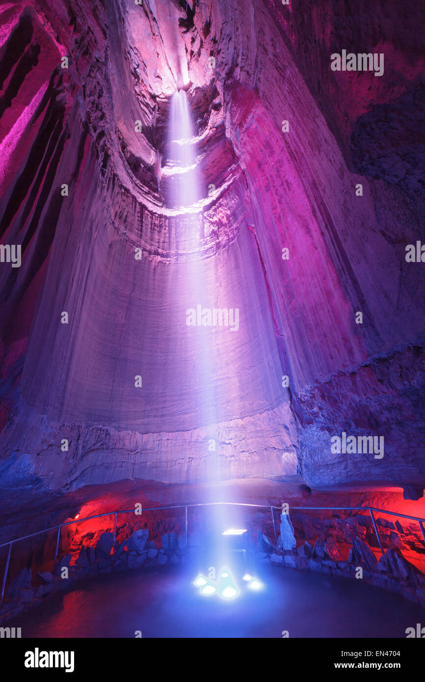 Ruby Falls, Lookout Mountain, Chattanooga, Tennessee, USA Stock Photo ...