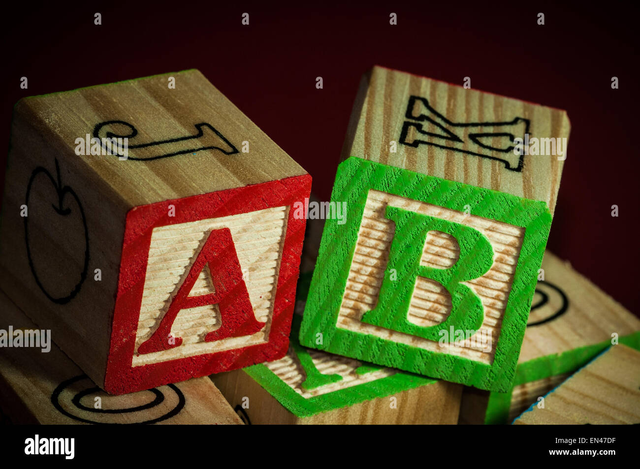 Kindergarten classroom abc hi-res stock photography and images - Alamy