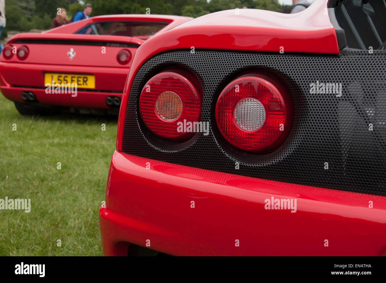 Ferrari 355 GTS at the Ferrari Owners Club Rally at Blenheim Palace ...