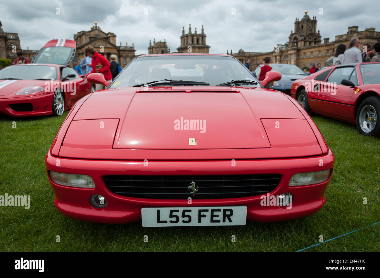 Ferrari 355 GTS at the Ferrari Owners Club Rally at Blenheim Palace ...