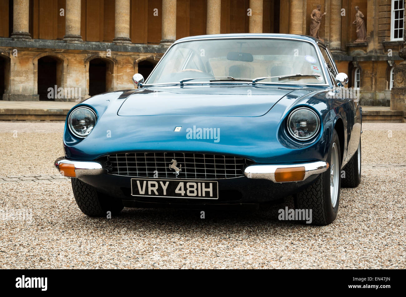 Ferrari 365 GT at the Ferrari Owners Club Rally at Blenheim Palace ...
